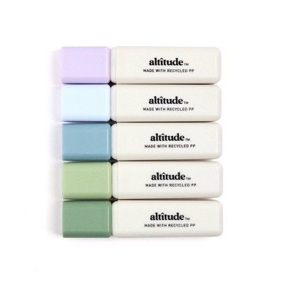 Altitude 5pk Highlighter Mini Cool Toned : Target