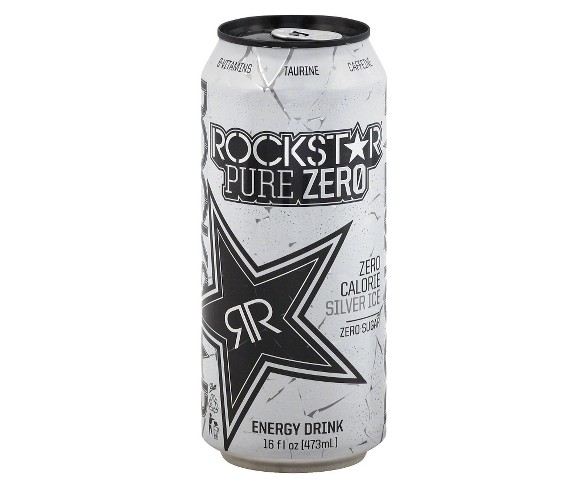 Buy Rockstar® Pure Zero Silver Ice Energy Drink - 16 fl oz Can Online ...