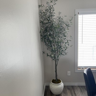 93" Artificial Olive Tree - Threshold™ Designed With Studio Mcgee : Target