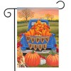 Happy Fall Pickup Pumpkins Garden Flag Autumn Sunset 18" X 12.5 ...