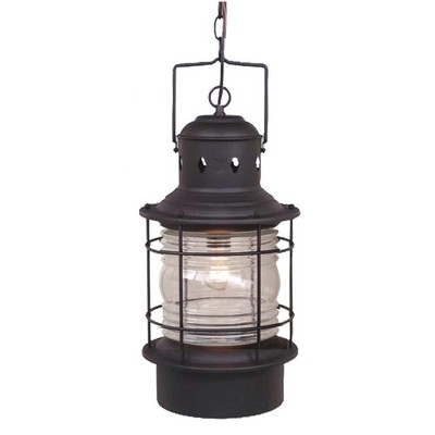Vaxcel Hyannis 1 - Light Pendant In Textured Black : Target