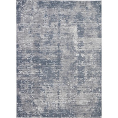 Nourison Rustic Textures Abstract Indoor Area Rug Grey/beige 7'10" X 10 ...