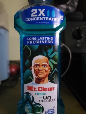 Mr. Clean Fresh Dilute Unstopables Multi-surface Cleaner - 41 Fl Oz ...