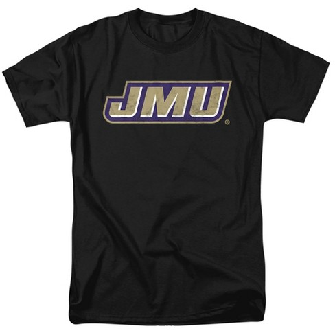 James Madison University Jmu Official Distressed Primary Adult T-shirt ...