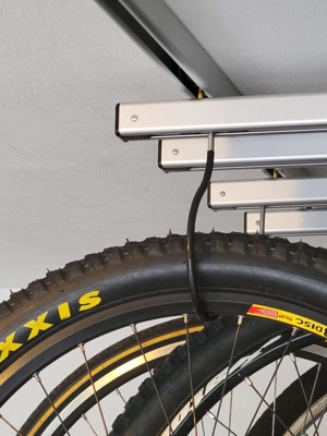 Saris Cycle Glide Ceiling Bike Rack, 4 Bike Hooks For Garage Ceiling ...