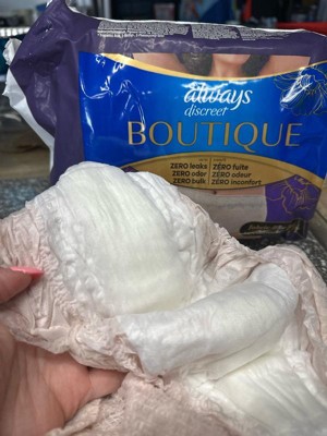 Always Discreet Boutique Underwear Women's Incontinence - Maximum ...