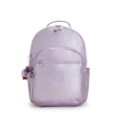 Kipling Seoul Extra Large Metallic 17" Laptop Backpack Orchid Metallic ...