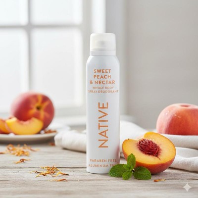 Native Spray Deodorant for Women & Men - Sweet Peach & Nectar ...