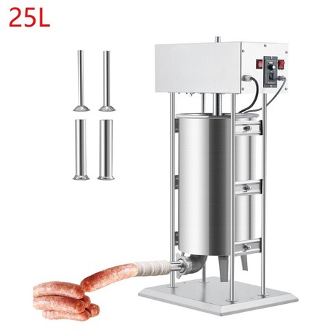 Electric Sausage Stuffer 25l Variable Speed Commercial Sausage Maker ...