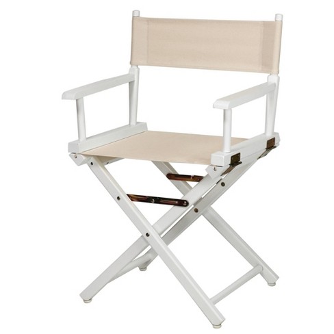 Wheat White Frame Director's Chair : Target