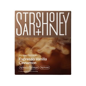 Stars + Honey Collagen Espresso Vanilla Cinnamon Protein Bars - 15g ...