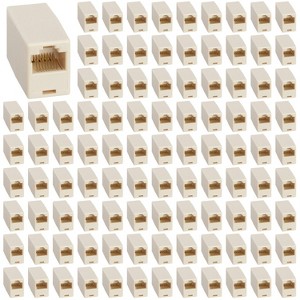 Cmple - RJ45 Cat5e Coupler, Female to Female 8P8C Ethernet Adapter for ...