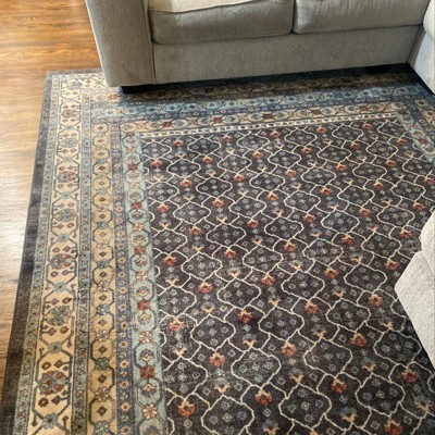 Distressed Geometric Tufted Area Rug Green - Threshold™ : Target