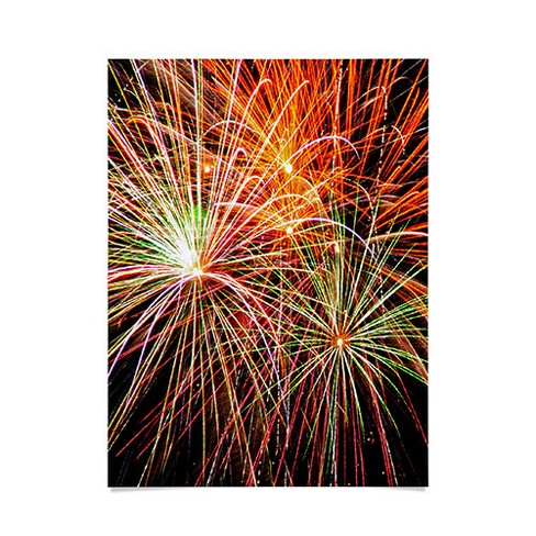 Shannon Clark Fireworks 30" X 40" Poster - Society6 : Target
