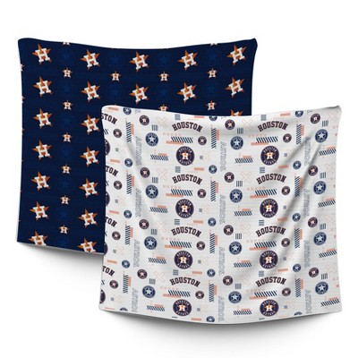 Mlb Houston Astros Home & Away Baby Blanket - 2pk : Target