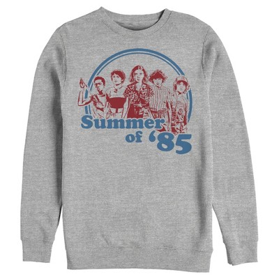 Men's Stranger Things Retro Summer Of '85 Sweatshirt - Athletic Heather ...