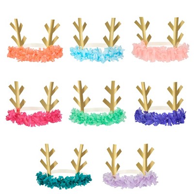 Meri Meri On The Farm Animal Ears (pack Of 8) : Target