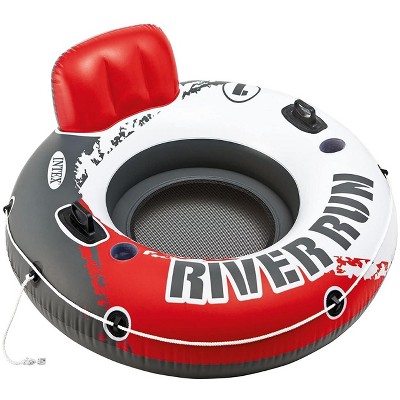 Intex Red Fire Edition River Run 1 Inflatable Floating Lake Tube 53 ...