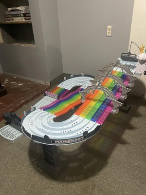 Hot Wheels Mario Kart Rainbow Road Raceway Track Set : Target