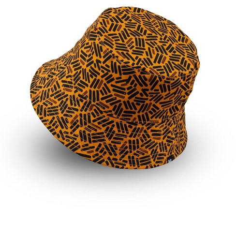 The Wrap Life | Satin Lined Printed Bucket Hat In Umber : Target