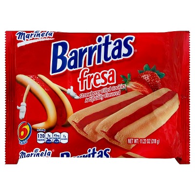 Marinela Barritas Fresa - 11.22oz : Target