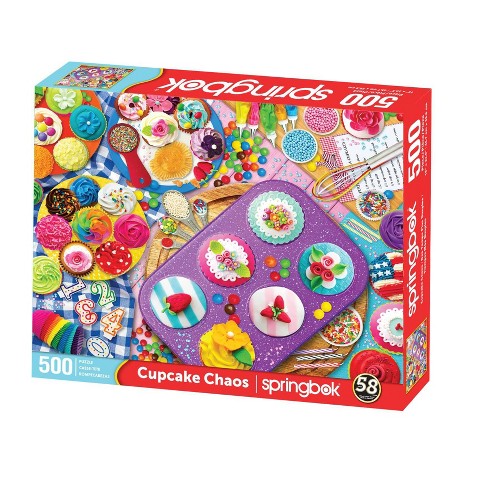 Springbok Cupcake Chaos Jigsaw Puzzle - 500pc : Target