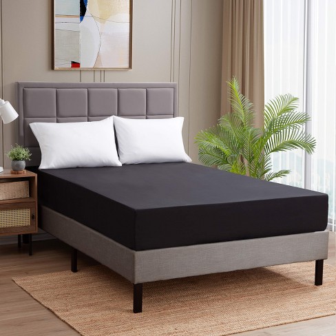 Fitted Sheet Brushed Microfiber Bottom Sheets With Built In Sheet ...