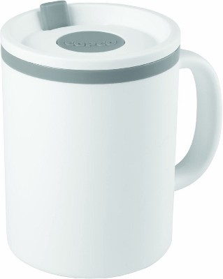 Copco Iconic Double Wall Insulated Travel Desk Mug With Lid Handle, 16 ...