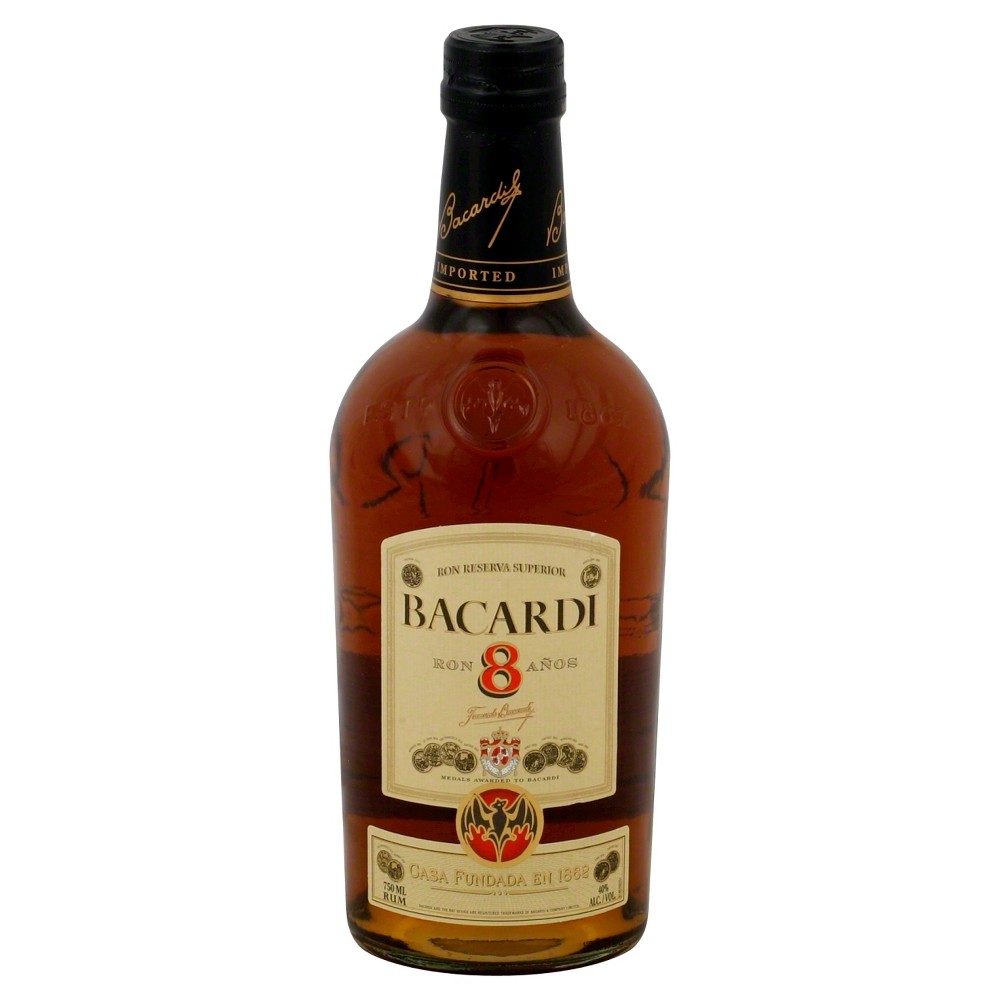 UPC 080480505400 - Bacardi Reserva Ocho 8 Year Old Rum, 750 mL ...