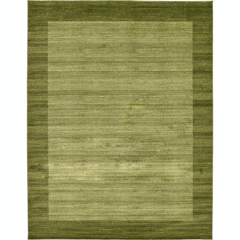 Unique Loom Abigail Del Mar Area Rug , 10'x13' Rectangular ,light Green ...