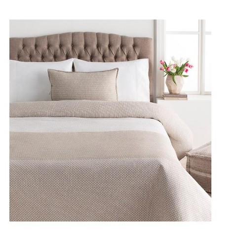 Mark & Day Glina 68"w X 86"l,20"w X 26"l Bohemian/global Beige Bedding : Target