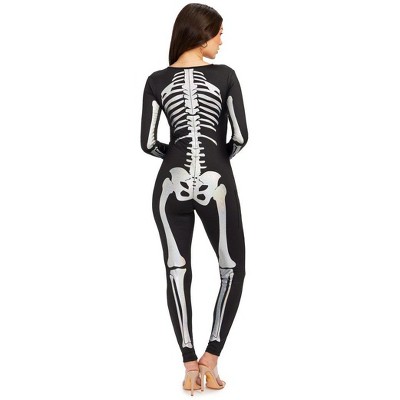 Tipsy Elves Form Fitting Skeleton Bodysuits- Sexy Skeleton Costume ...