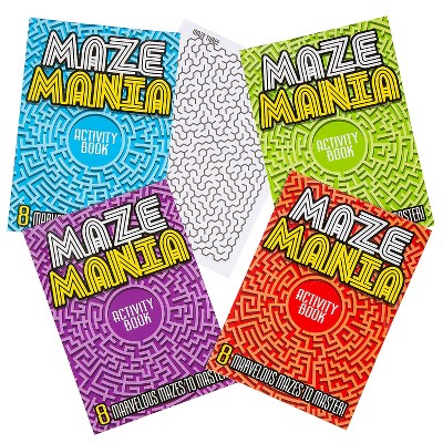 Fun Express Maze Mania Activity Books - 24 Pc. : Target