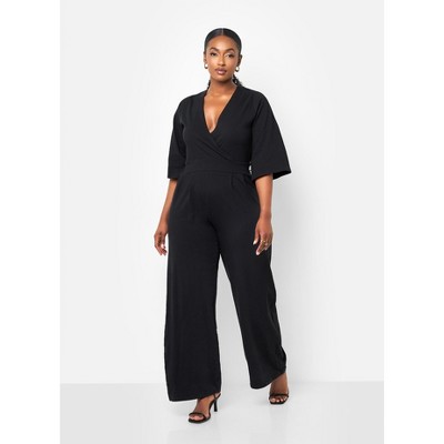 Rebdolls Women's Karma Pleated Wide Leg Jumpsuit : Target
