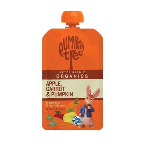 Peter Rabbit Organics Apple Carrot & Pumpkin Baby Food Pouch - 4.4oz ...