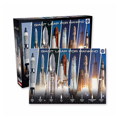 Aquarius Puzzles Nasa Rocket Grid 1000 Piece Jigsaw Puzzle : Target