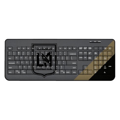 Keyscaper Los Angeles Football Club Diagonal Stripe Wireless Usb ...