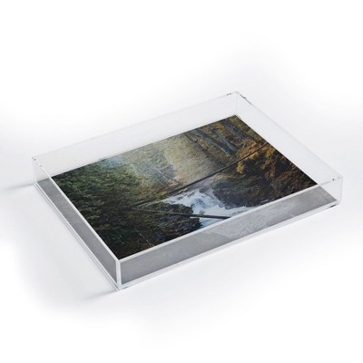 Luke Gram Little Qualicum Falls Acrylic Tray - Deny Designs : Target