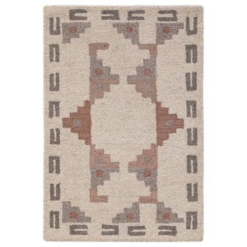 Obeetee Freya Annika Hand Made Indoor Area Rug - 2'x3' Neutral : Target