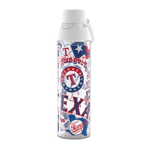 Mlb Texas Rangers 24oz All Over Venture Water Bottle : Target