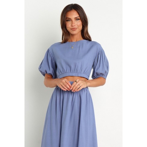 Petal And Pup Womens Casey Top - Blue 2 : Target