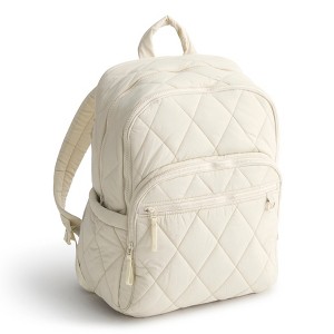 Vera Bradley Women's Featherweight Large Bancroft Backpack Pumice Stone ...