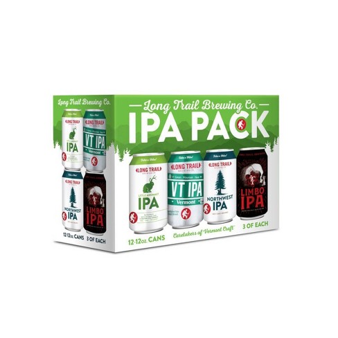 Long Trail Ipa Variety Pack - 12pk/12 Fl Oz Cans : Target