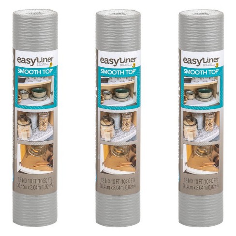 Duck Easyliner Smooth Top Non-adhesive Shelf And Drawer Liner, Dark ...