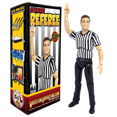 Ultimate Referee With Deluxe Articulation For Wwe & Aew Wrestling ...