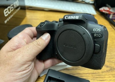 Canon - Eos R10 Mirrorless Camera With Rf-s 18-45 F/4.5-6.3 Is Stm Lens ...