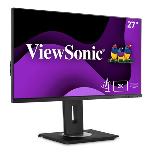 Viewsonic Vg2756a-2k 27 Inch Ips 1440p Docking Monitor With 100w Usb C ...