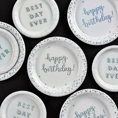 9oz 20ct Stemless Wine Glasses Silver - Spritz™ : Target