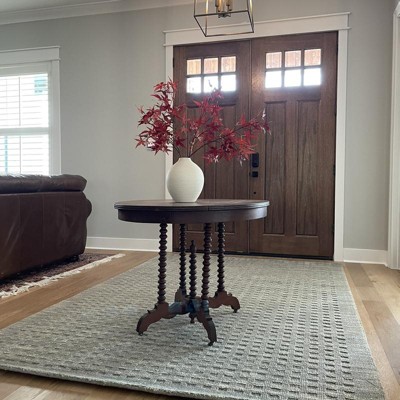 Nourison Perris Textured Indoor Area Rug Latte 3'9" X 5'9" : Target