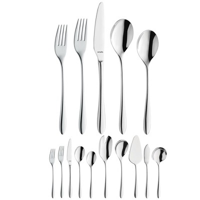 Amefa Baguette 45-piece Silverware Flatware Cutlery Set Service For 8 ...